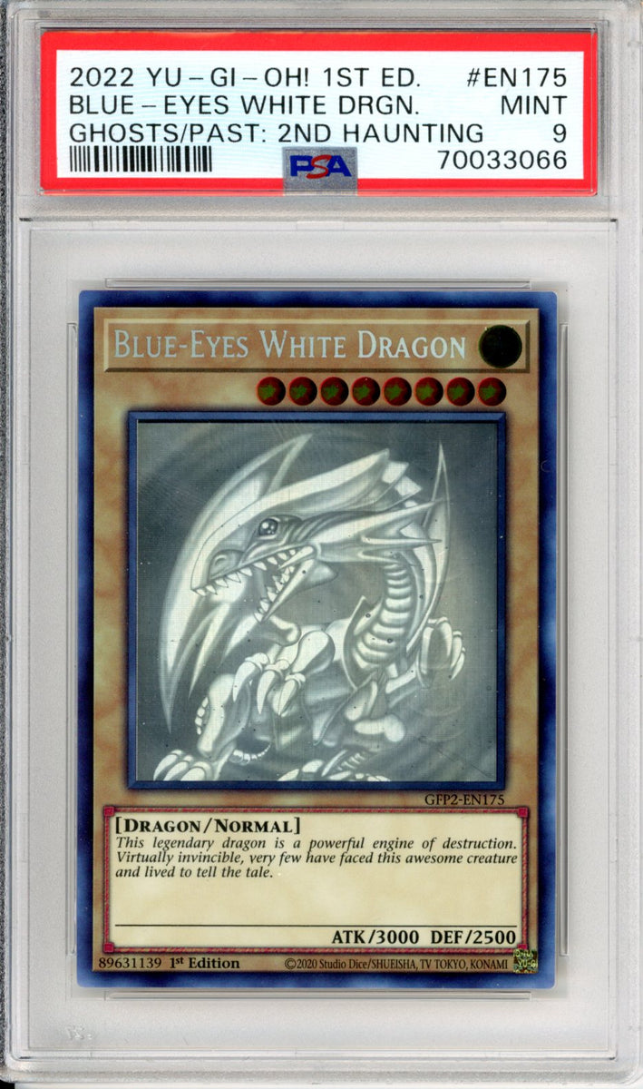 Yu-Gi-Oh! Blue Eyes White Dragon Ghosts from the Past 2 PSA 9 – SoFlo ...